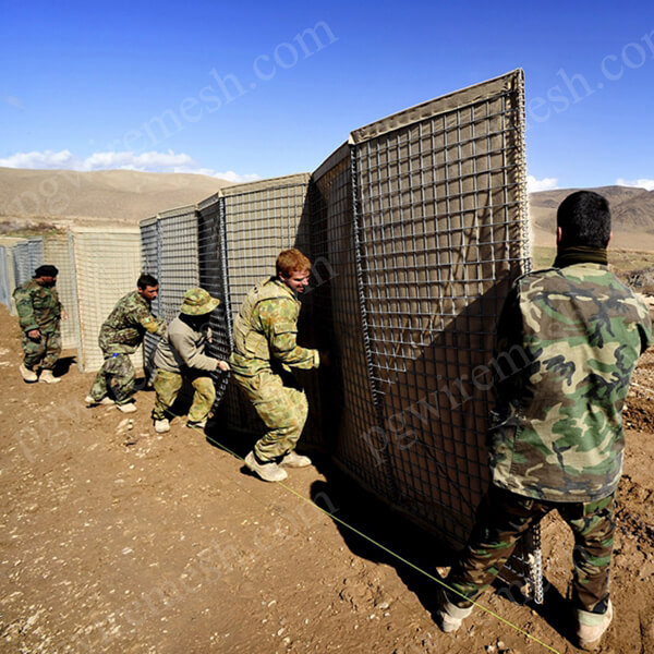 Bastion Barrier, Military Defensive Barrier, Camp Bastion Barrier ...